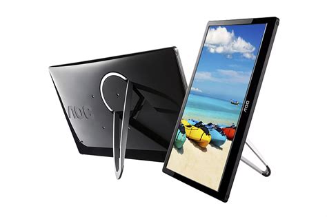 Aoc Porta Nei Negozi Un Monitor Portatile Da 16 Pollici