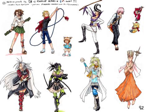 Wilkoak Amidamaru Asakura Yoh Johann Faust Viii Kyouyama Anna