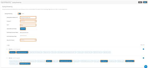 How To Configure Syslog Streaming In SecureEdge Barracuda Campus