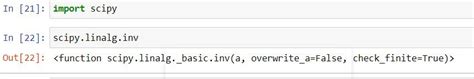Using Scipy In Python
