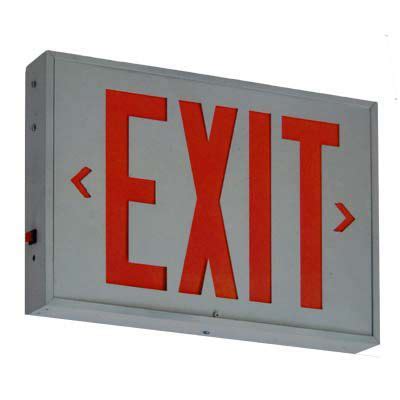 New York City Approved UL Exit Sign Seton