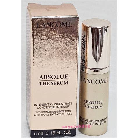全新lancome 蘭蔻 絕對完美黃金玫瑰永生活萃5ml～盒裝有中文標籤～專櫃品～頂級保養~開電子發票~ 蝦皮購物