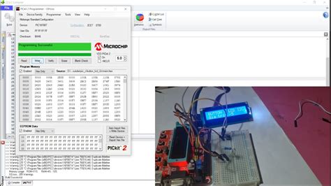 pic16f887 giao tiếp nút nhấn và lcd i2c youtube
