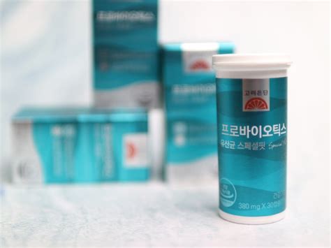 100억 보장 유산균 고려은단 프로바이오틱스 유산균 스페셜핏 네이버 블로그