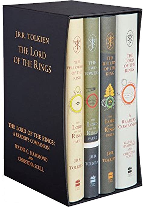 J. R. R. Tolkien The Lord of the Rings Collection 4 Books Box Set Gift ...