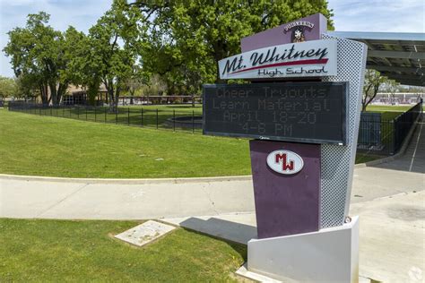 Mt Whitney High School In Visalia Ca