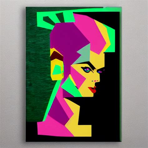Stable Diffusion Prompt Geometric Abstract Portrait Of PromptHero