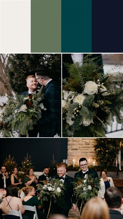 7 Palette Ideas For Winter Wedding Colors Junebug Weddings