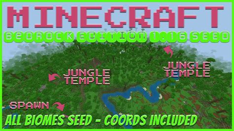 Minecraft Bedrock 116 Jungle Seed All Biomes Jul 2020 Seed