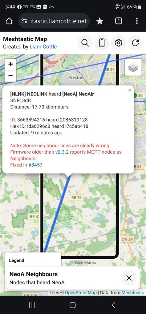 Lora Drone V3 Flight Test Rmeshtastic