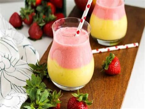 Mango Strawberry Lassi Recipe And Nutrition Eat This Much