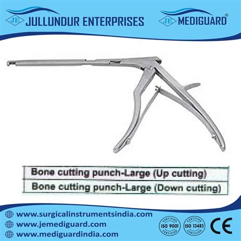 Mediguard Stainless Steel Bone Cutting Punch Large For Hospital Size Standard At Best Price