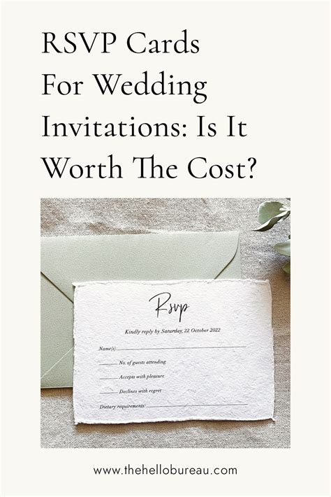 Rsvp Cards For Wedding Invitations Is It Worth The Cost