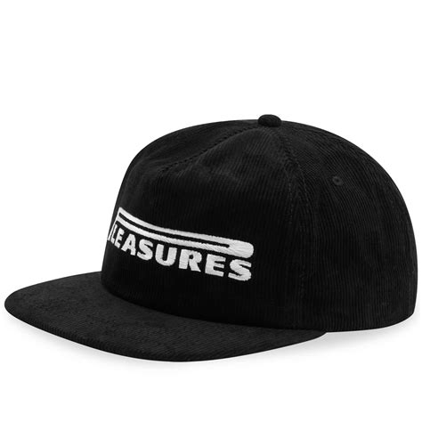 Pleasures Pit Stop Corduroy Cap Black End Dk