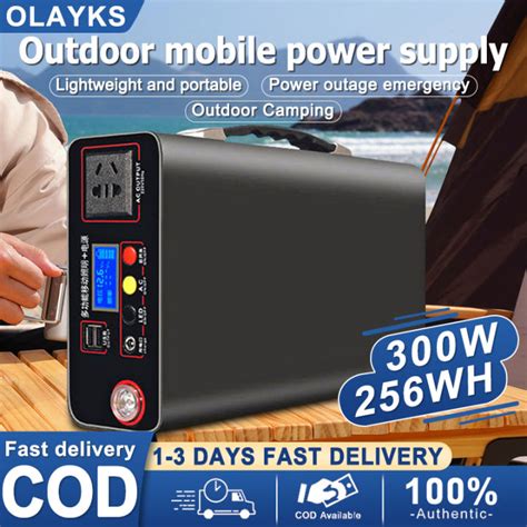 300w 96000mah Outdoor Power Supply Portable Large Capacity Power