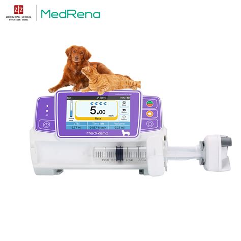 Medrena Touch Screen Volumetric Medical Smart IV Syringe Pump