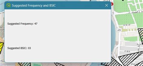 New Method For Frequency Selection In Qgis Using Python Tools