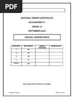 Accounting Grade 12 September 2024 P1 And Memo Pdf