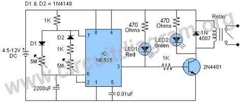 555 Repeating Timer Circuit Diagram 555 Repeating Timer Circuit Diagram