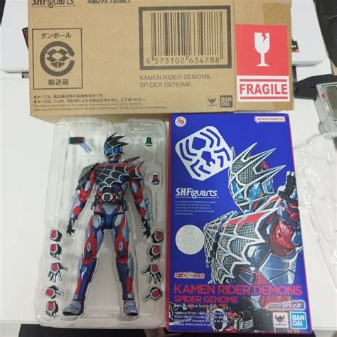 Shf Kamen Rider Demons Spider Genome Masked Rider Revice Sh Figuarts