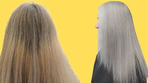 Tips For Grey Hair Color Correction Hair Education Youtube