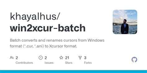 Github Khayalhuswin2xcur Batch Batch Converts And Renames Cursors