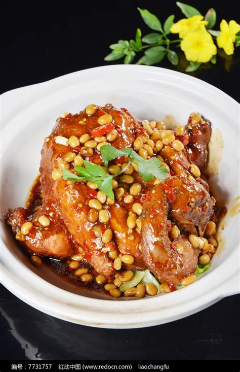 黄豆焖鸡高清图片下载红动中国
