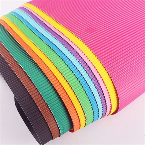 10 장 골판지 두꺼운 포장지 수제 Diy 포장지 재료 사양 50x70cm 검정색