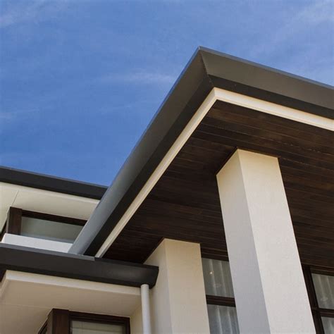 Edge Gutter 200mm Width Colour Birch