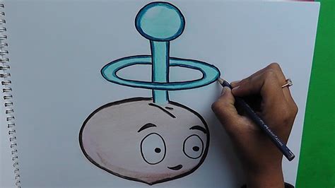 Dibujando Y Coloreando A Melocotonetico Plantas Vs Zombies Drawing And Coloring