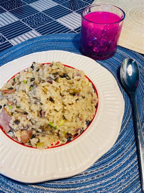 【意大利菌菇烩饭（三种口味～原味、奶油、黑松露）risotto图片】微微安emily下厨房
