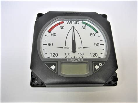 Simrad Is15 Wind Display22094676 For Parts Or Repair Max Marine