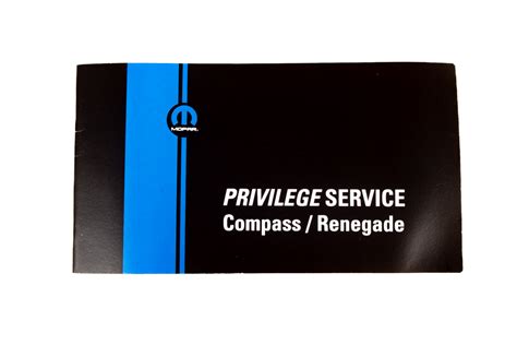 Manual do proprietário RENEGADE 2021 revisão em branco Genebra Autopeças Peças Automotivas