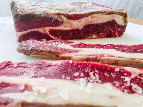 Bulk Beef Belly For Beef Bacon ~ Organic Grass Fed And Grass Finish Trubeef Organic