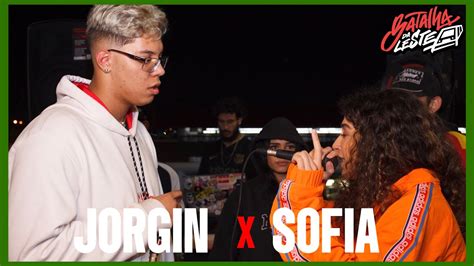 JORGIN VS SOFIA PRIMEIRA FASE 545º Batalha Da Leste YouTube