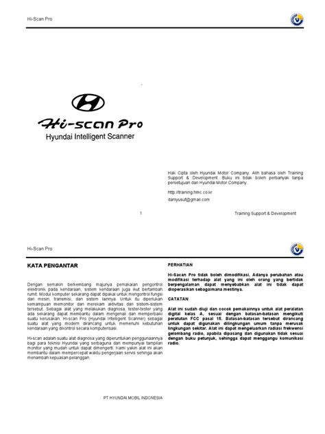 Step 1 Electrical Hi Scan Pro Bhs Indo Pdf Bisnis Komputer