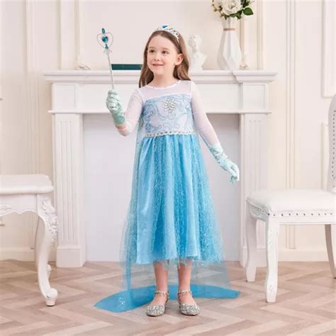 Isswya Disfraz De Princesa Para Niñas Vestido De Princesa Mercadolivre