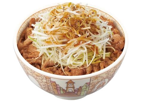 Sukiya New Menu Summary Gyudon Set Menus Take Out Menu Release Dates