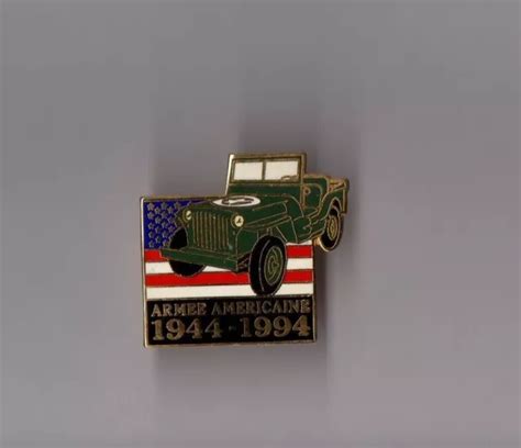 PIN S ARMÉE AMÉRICAINE 1944 1994 cinquantenaire débarquement D DAY EGF