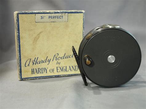 Sold Hardy 3 38” Perfect Fly Reel In Box Classic Flyfishing Tackle