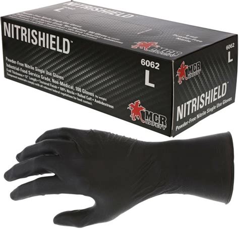 Mcr Safety Memphis Nitrishield 6 Mil Nitrile 12 Gloves
