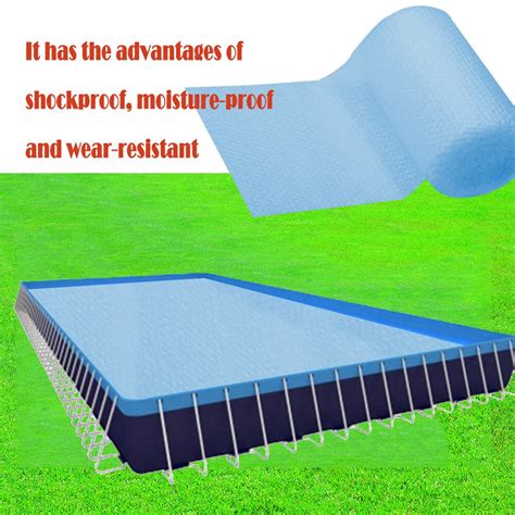 Swimming Pool Cover Waterproof Dustproof Floor Clo Grandado