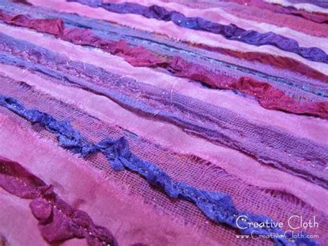 How I Design Bags And Purses Part How To Create Texture Using Fabric Strips Linda Matthews