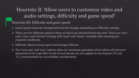 Bayonetta Heursitic Presentation Ppt