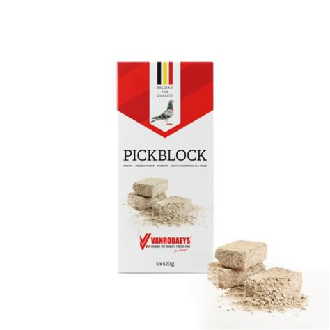 Pickblock Vanrobaeys 6x620g Jsc Pet Rações