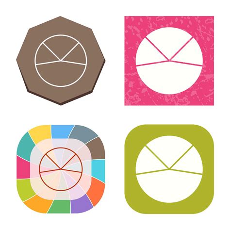 Pie Chart Analysis Vector Icon 34659968 Vector Art At Vecteezy