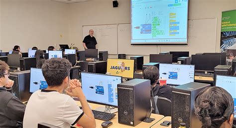 stc and gear up partner for annual coding camp for girls texas border