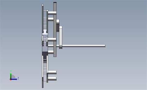 间歇运动机构模型solidworks 2018模型图纸下载 懒石网