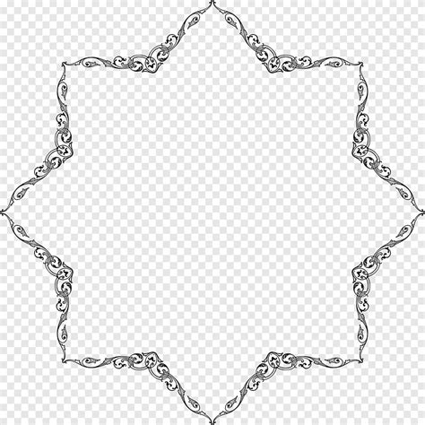 กรอบ กรอบรูปดาว เส้นขอบ เจริญ ศิลปะการใช้เส้น ตกแต่ง ไม้ประดับ ตกแต่ง วินเทจ โบราณ Png