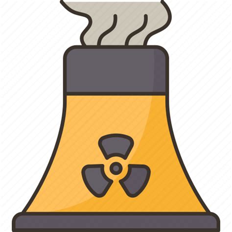 Nuclear Power Reactor Plant Energy Icon Download On Iconfinder